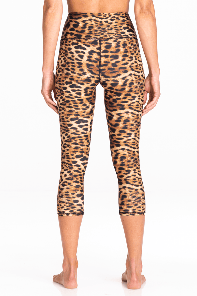 Leopard | Kailani High Waist Capri– WITH LOVE FROM PARADISE