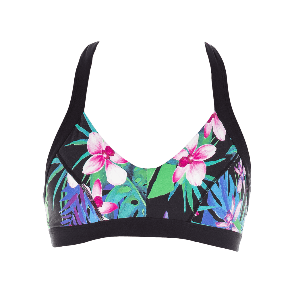 Wild Orchid | Lehua Sports bra– WITH LOVE FROM PARADISE